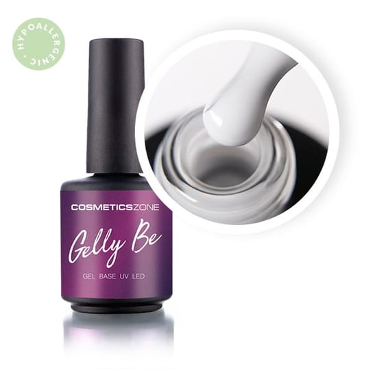 Cosmetics Zone, Baza żelowa Gelly BE Silky White | Sklep EMPIK.COM