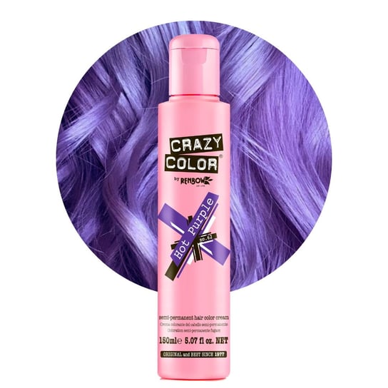 Crazy Color Półtrwała Farba do Włosów Hot Purple 62 100 ml | Sklep ...