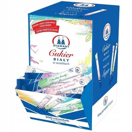 Cukier Diamant Biały W Saszetkach 200X5Gr - Diamant | Sklep EMPIK.COM