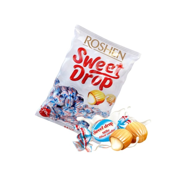 Cukierki Sweet Drop karmelowe o smaku mlecznym Cukierki Sweet Drop karmelowe o smaku mlecznym