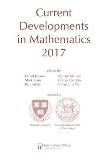 Current Developments in Mathematics, 2017 - Opracowanie zbiorowe | Książka w Empik