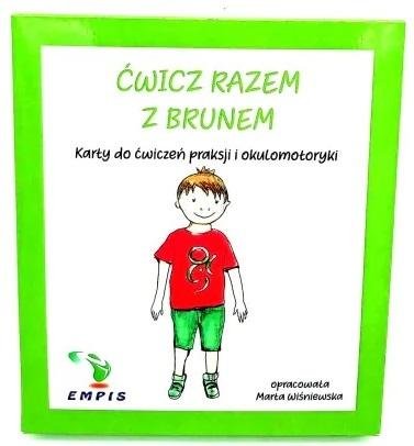 Ćwicz razem z sensorycznym Brunem - Wiśniewska Marta | Książka w Empik