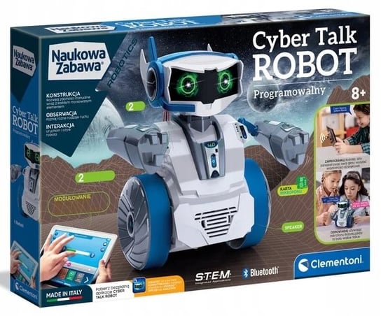 Cyber Talk Robot Clementoni 50122 MÓWIĄCY do programowania i kodowania ...