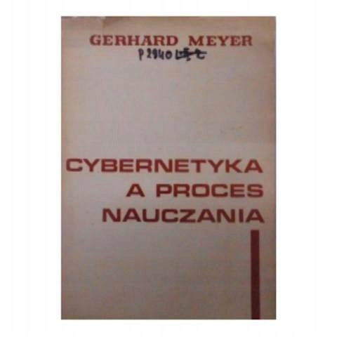 Cybernetyka A Proces nauczania - Meyer Magda | Książka w Empik