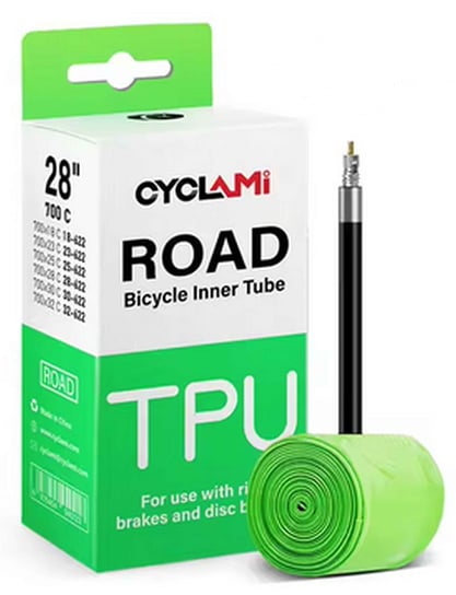 CYCLAMI ULTRALIGHT Lekka Dętka Rowerowa 30g 700x18-32c Presta 45mm TPU - Inna marka | Sport ...