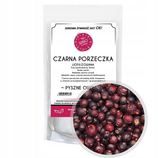 Czarna Porzeczka Cała Owoce Liofilizowane - 100G - Winoszarnia | Sklep ...