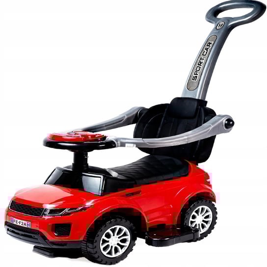 Czerwony Jeździk Pchacz Chodzik 3W1 Autko Klakson Samochodzik - Inna ...