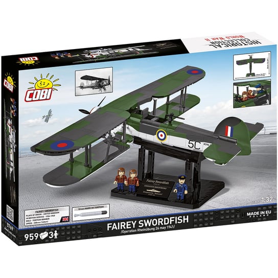COBI-5769 HISTORICAL COLLECTION WWII Fairey Swordfish (Executive ...
