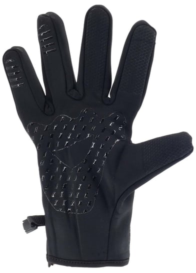 RĘKAWICZKI SOFTSHELL NA NARTY ROWER SPACERY DOTYK DO TELEFONÓW CZARNE ...