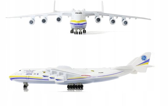 Model samolotu Antonov AN-225 Mriya kolekcjonerski metalowy statyw 1: ...