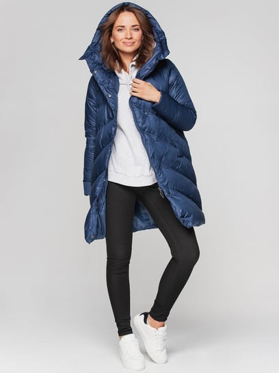 Damski puchowy płaszcz zimowy pikowany w jodełkę XL Jeans - Inna marka ... Damski puchowy płaszcz zimowy pikowany w jodełkę XL Jeans - Inna marka ...