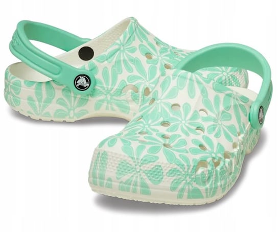 Damskie Lekkie Klapki Chodaki Crocs Baya Seasonal Printed 206230 Clog ...