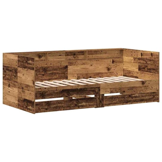 Daybed z drewna inżynieryjnego w kolorze starego drewna, 203 x 110 x 73 ...