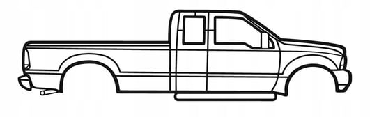 DEKORACJA ścienna Obraz Samochód FORD F-250 SUPER DUTY 1ST GEN 1998 ...