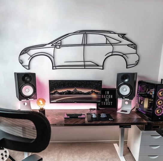 DEKORACJA ścienna Obraz Samochód LEXUS RX 3RD GEN 2010 - WrapFactory ...