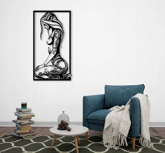 DEKORACJA ścienna Obraz wzór kobieca sylwetka9050 90x50 cm ...