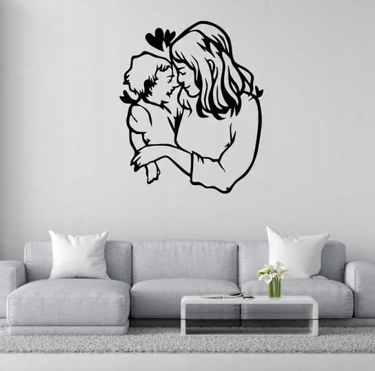 DEKORACJA ścienna Obraz wzór MAMA Z DZIECKIEM 50x60 cm - WrapFactory ...