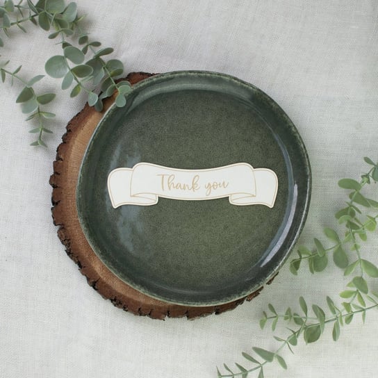 Dekoracje na stół Basic - Thank You, 20 szt., 15,2 x 4,1 cm - P13 | Sklep EMPIK.COM