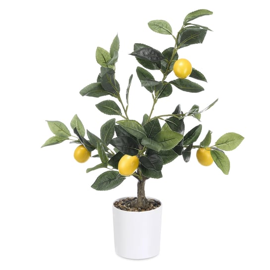Dekoracyjne drzewko cytrynowe, 58 cm - Inna marka | Sklep EMPIK.COM