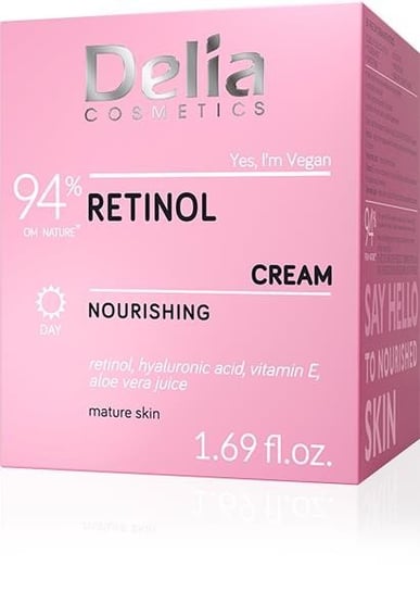 DELIA Retinol Krem do twarzy ujędrniająco - odżywczy 50 ml | Sklep ...