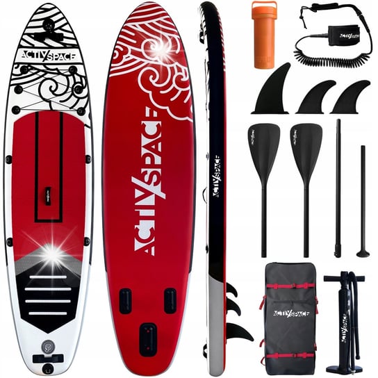 Deska SUP stand up paddle pompowana 320cm wiosło kajak do pływania ...
