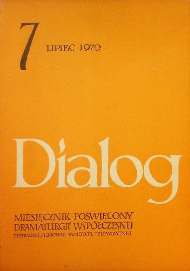 Dialog 7 lipiec - Opracowanie zbiorowe | Książka w Empik