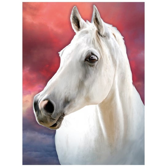 Diamond Painting, Obraz Bialy Koń, Rozm. 25X35 Cm - Inna marka | Sklep ...