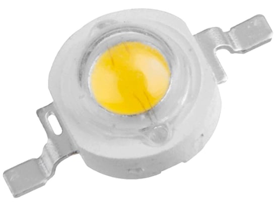 DIODA POWER LED 3W BIAŁA 45mil powerLED Bridgelux 6 barw do wyboru ...