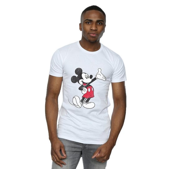 Disney Męska Bawełniana Koszulka Z Tradycyjną Falą Myszki Miki (L ...