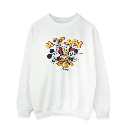 Disney Męska Bluza Z Grupą Myszka Miki (L / Ciepły Biały) - Disney ...
