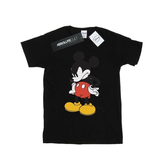 Disney Męska Koszulka Mickey Mouse Angry Look Down (L / Czarny ...