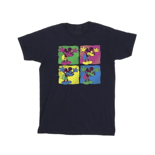 Disney Męska Koszulka Pop Art Z Myszką Miki (L / Granatowy) - Disney ...
