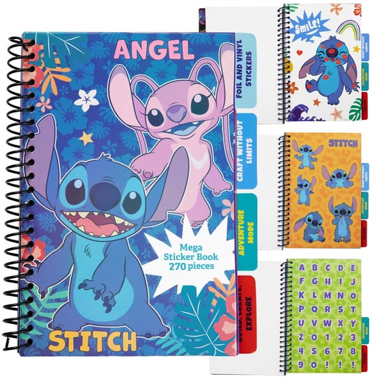Disney Stitch książka z naklejkami - Disney | Sklep EMPIK.COM