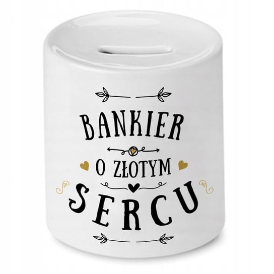 Dla Bankiera Skarbonka na Urodziny na Prezent z Nadrukiem ze Zdjęciem ...