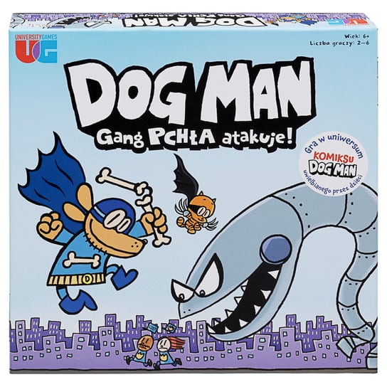 Dogman Gang Pchła Atakuje, gra planszowa, University Games - University ...