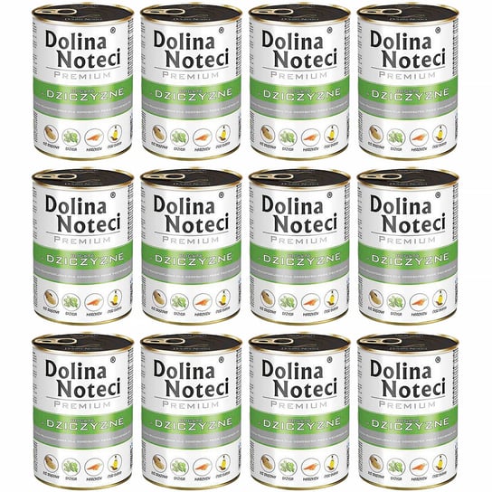 DOLINA NOTECI PREMIUM 400G KARMA DLA PSA DZICZYZNA 12 X 400 - Dolina ...