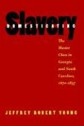 Domesticating Slavery: The Master Class in Georgia and South Carolina, 1670-1837 - Young Jeffrey ...