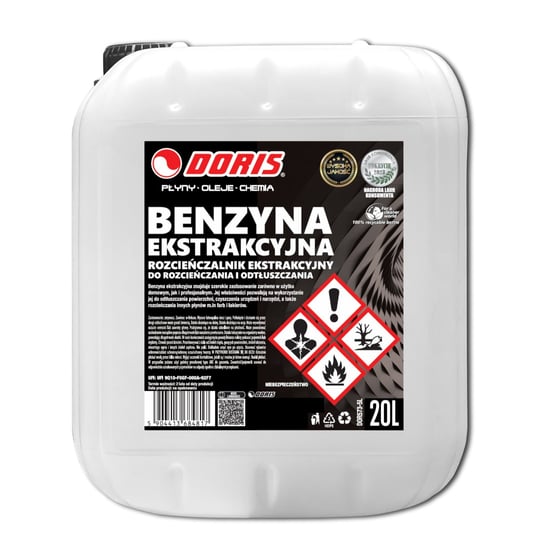 DORIS Benzyna ekstrakcyjna 20L - Doris | Motoryzacja EMPIK