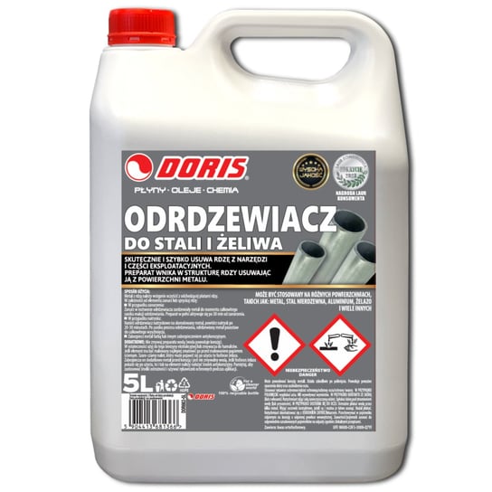 DORIS Odrdzewiacz do stali i żeliwa 5L - Doris | Motoryzacja EMPIK