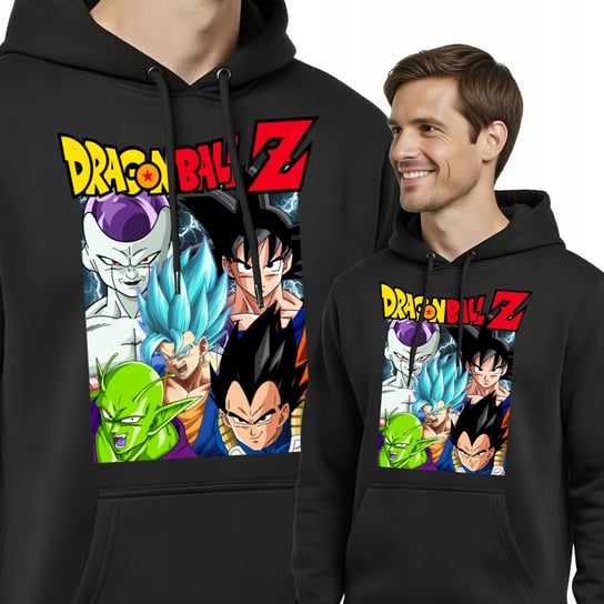 Dragon Ball Z Bluza Męska Ciepła Son Goku Anime Manga F14 XL - JHK ...