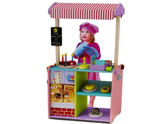 Drewniana Ciastkarnia Cukierenka Straganik stragan Kasa - KinderSafe ...