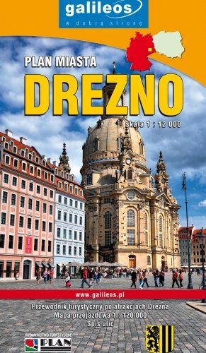 Drezno. Mapa 1:12 000 - Opracowanie zbiorowe | Książka w Empik