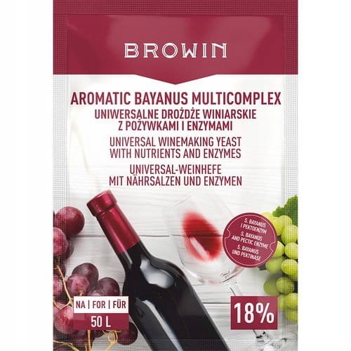 drożdże AROMATIC BAYANUS Multicomplex 50L Browin - Browin | Sklep EMPIK.COM