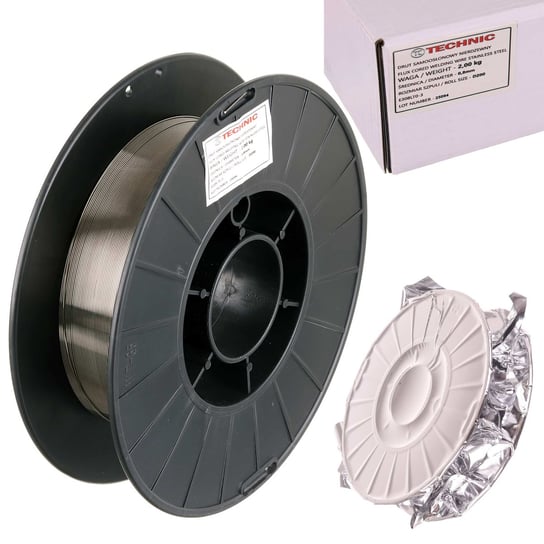 DRUT SAMOOSŁONOWY NIERDZEWNY INOX RDZENIOWY MIG 0,8mm 1KG E308LT0-3 D200 - TC Technic | Sklep ...