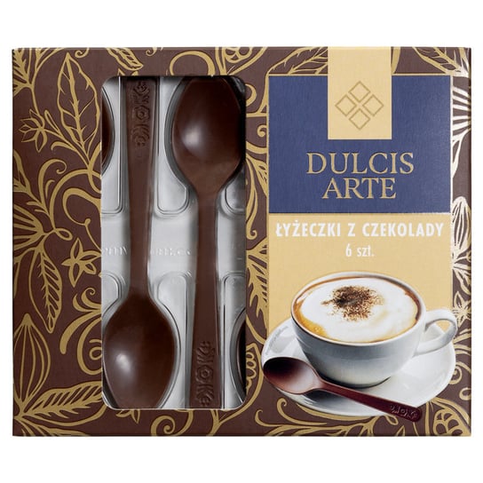 Dulcis Arte Figurki Łyżeczki z czekolady mlecznej 54g - Dulcis Arte ...