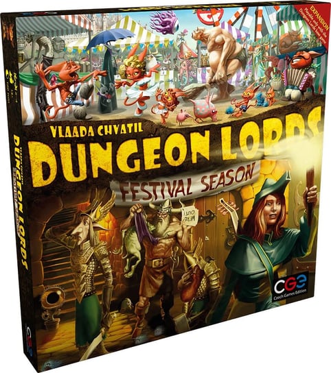 Dungeon Lords Festival Season Expansion Board Game - Czech Games ...