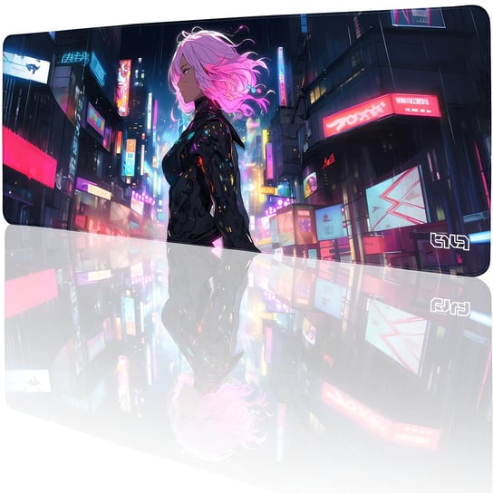 DUŻA PODKŁADKA POD MYSZKĘ Pink Future 80x30 TILT Gamingowa Duża ...