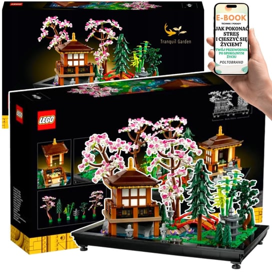 DUŻY ZESTAW LEGO Icons Dla Dorosłych – Zestaw Zaciszny ogród ...