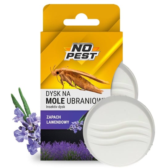 Dysk No Pest Na Mole Ubraniowe O Zapachu Lawendy Środek Na Mole ...