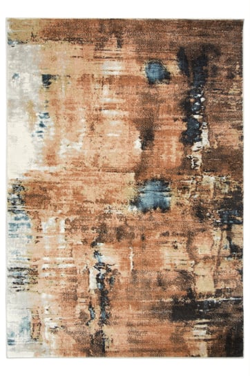 Dywan Lucca 8646A terra/l.rose Abstrakcyjny Krem Łososiowy Niebieski ...